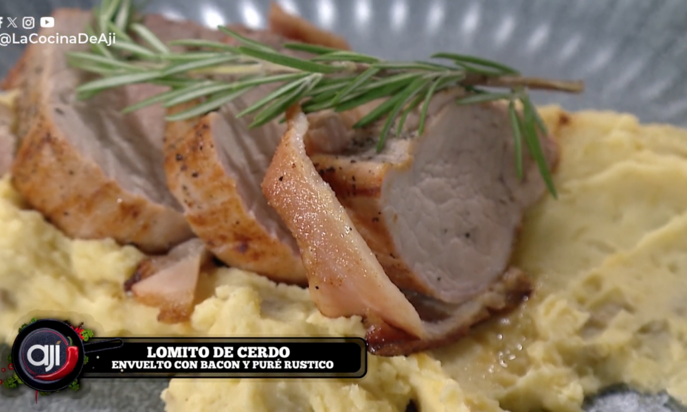Lomito de cerdo envuelto con bacon y puré rústico por MUSA FOOD AND ...