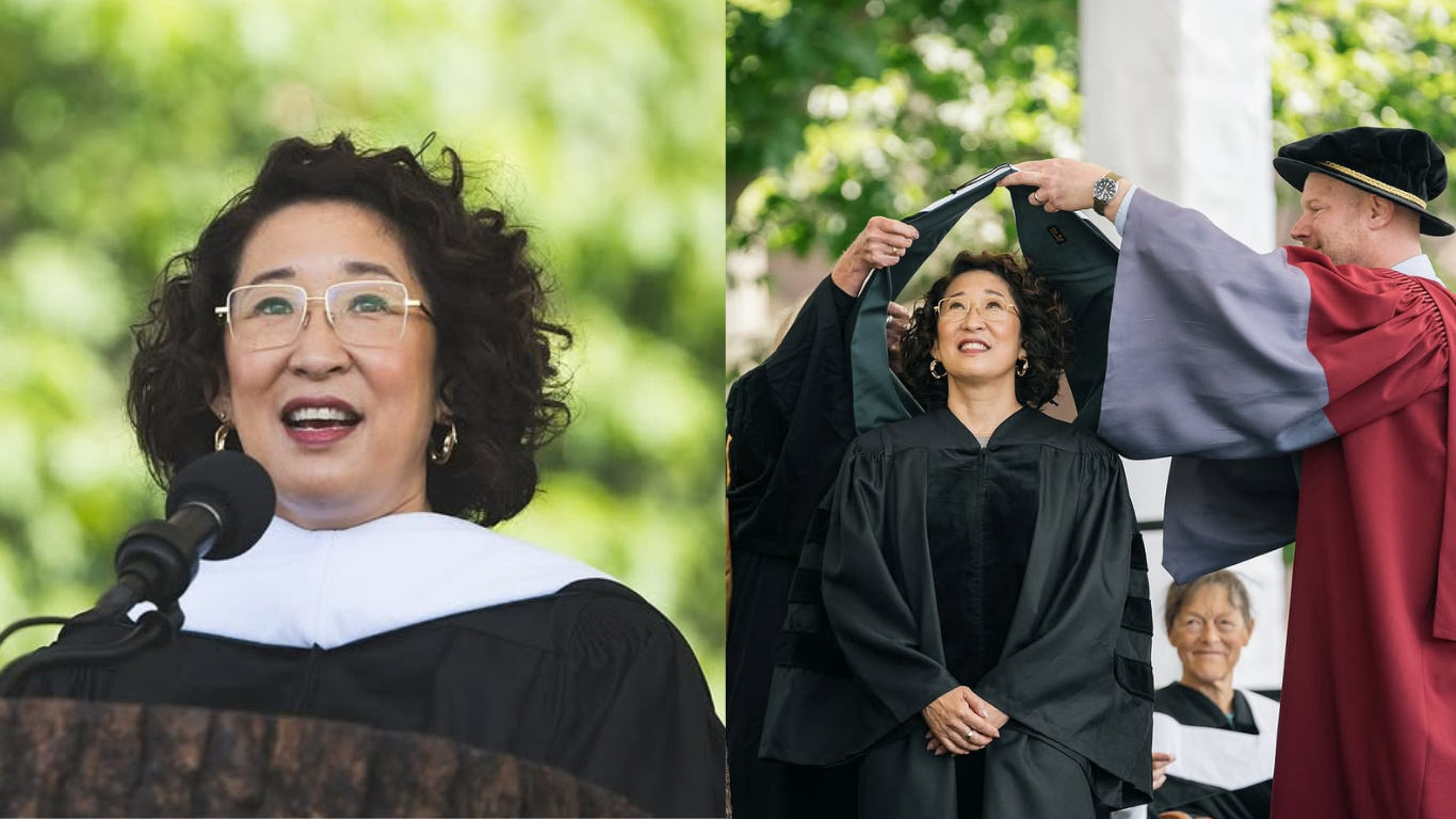 ¡Ahora sí es doctora de verdad! Sandra Oh recibe doctorado honoris ...