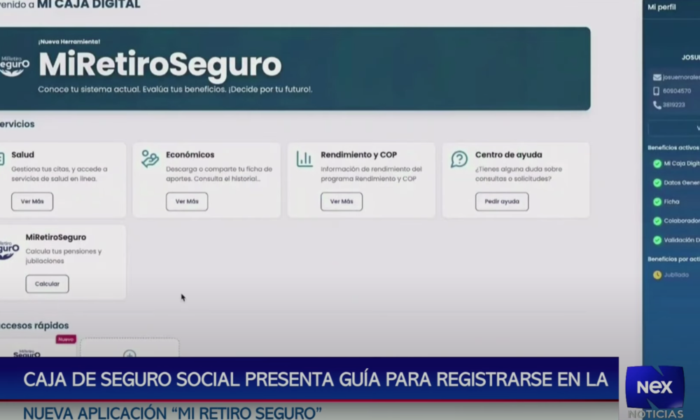 CCS explica cómo acceder a la plataforma “Mi retiro seguro” – NexPanama