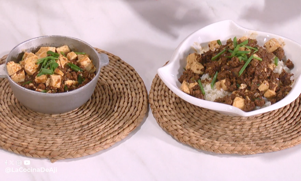 Mapo tofu y Arroz frito con tofu y carne – NexPanama